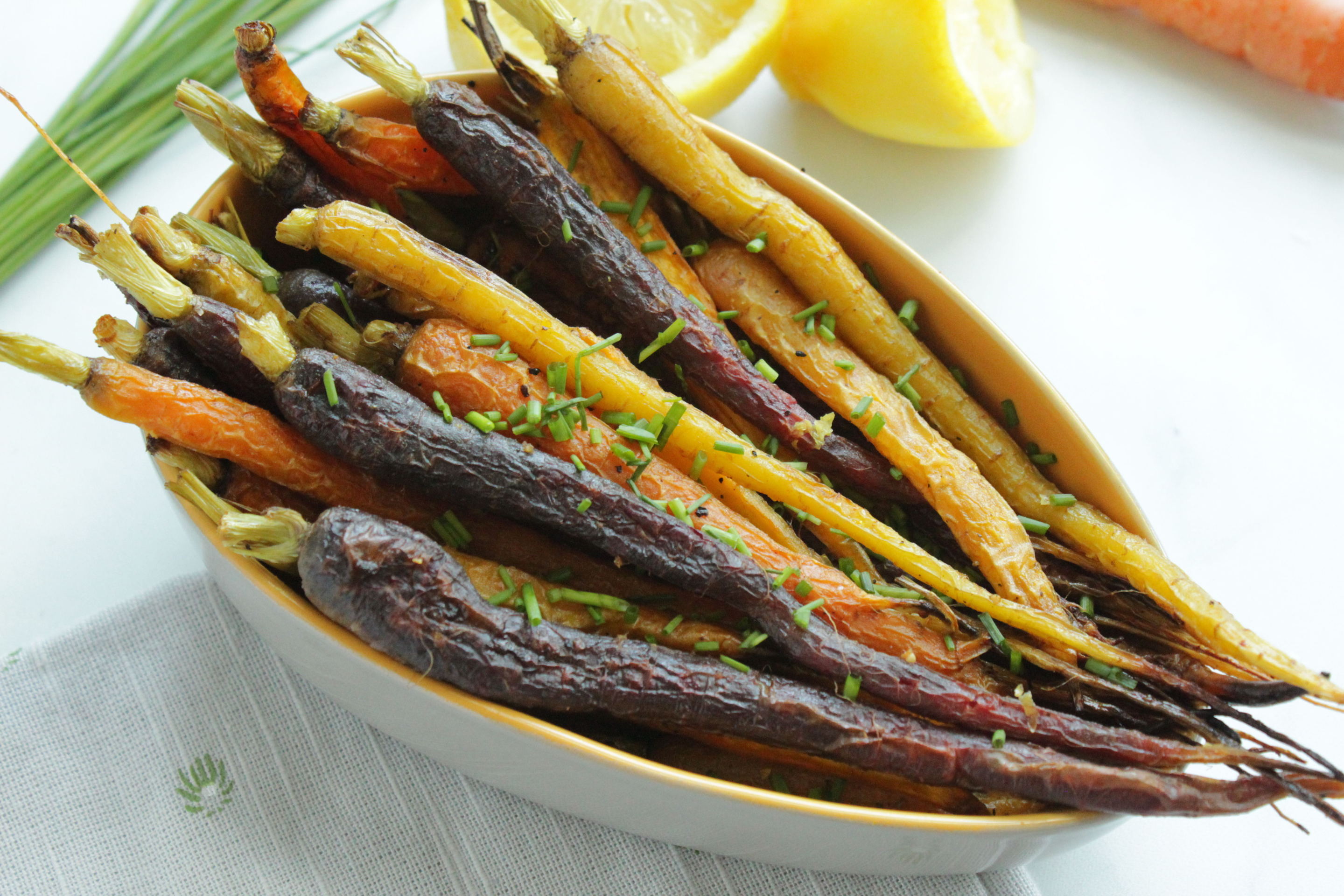 Amazing Roasted Rainbow Carrots Plant Based Recipe - True Forage
